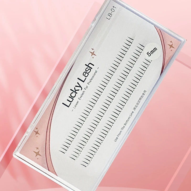 False Eyelashes A-Shaped Lower Lashes Individual Under Eyelash Bottom ...