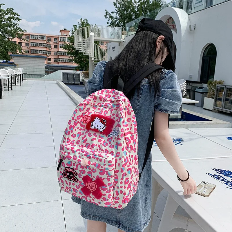 Sanrio Hello Kitty Rugzak Mode Schooltassen Pluche Y2k, 59% OFF