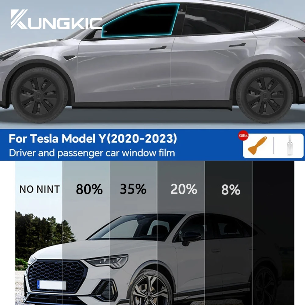 Pre-cut-Car-Side-Window-Privacy-Tint-Film-for-Tesla-Model-Y-2020-2023 ...
