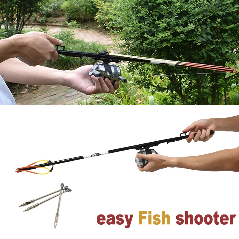 Outdoor-Archery-Fishing-Rod-Fishing-Device-Simple-Fish-Dart-Trigger ...