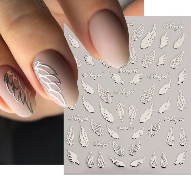Angel Wing Nail Art