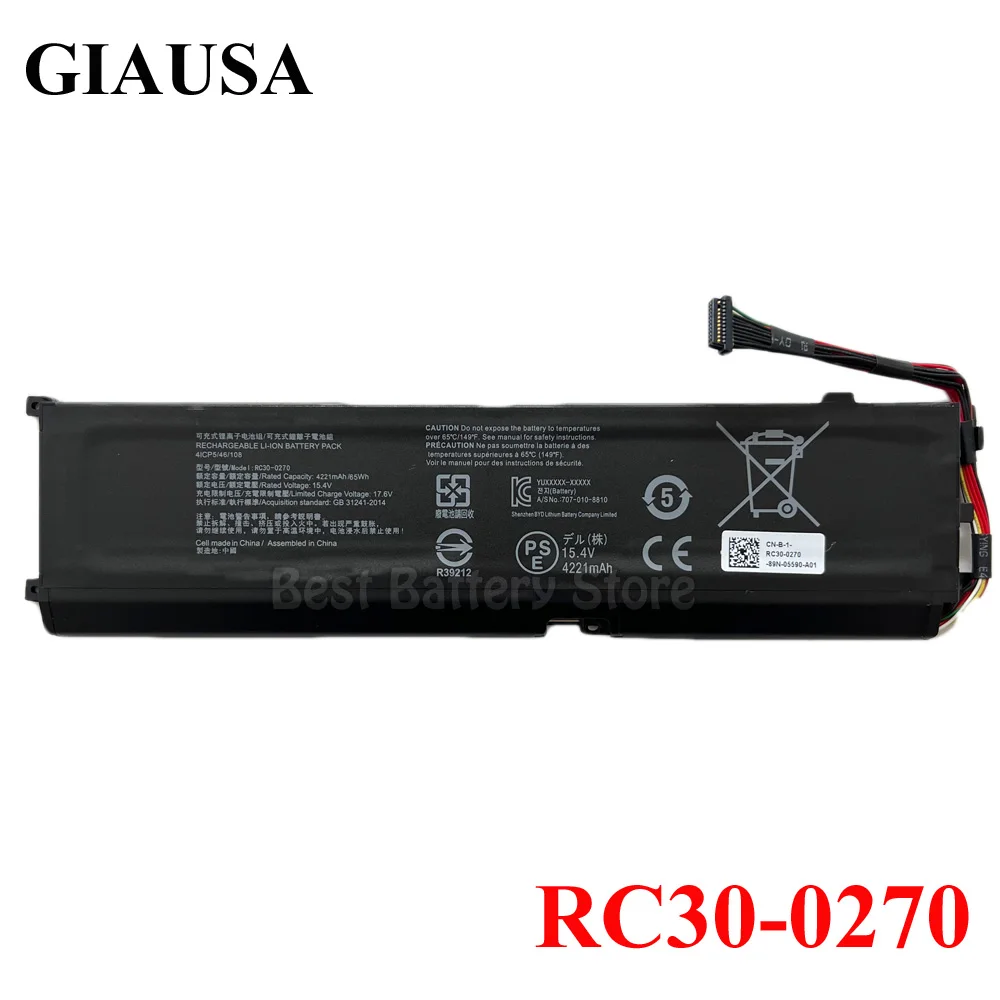 RC30-0270-Laptop-Battery-For-Razer-Blade-15-Base-Stealth-2018-Series ...