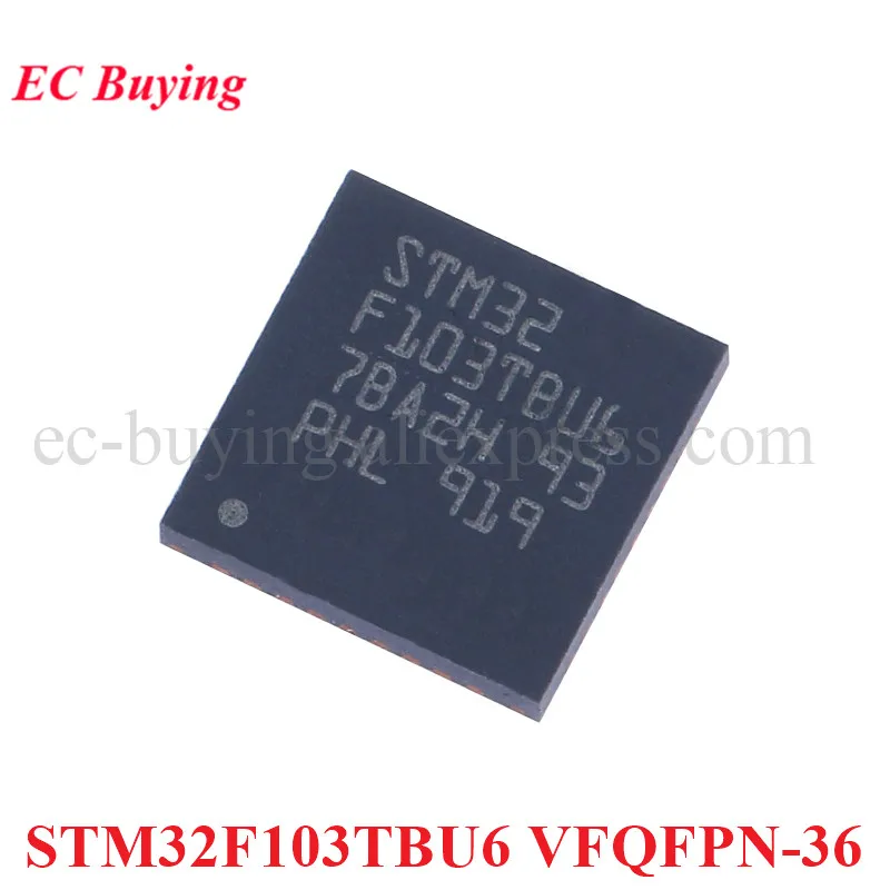 STM32F103TBU6-VFQFPN-36-STM32F103-STM32-F103TBU6-F103TB-ARM-Cortex-M3 ...