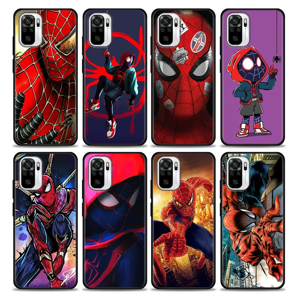 Spider Man Miles Morales Marvel Hero Silicone Case For Xiaomi Redmi ...