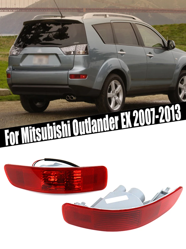 Car-Rear-Tail-Fog-Light-Bumper-Lamp-Reflector-For-Mitsubishi-Outlander ...