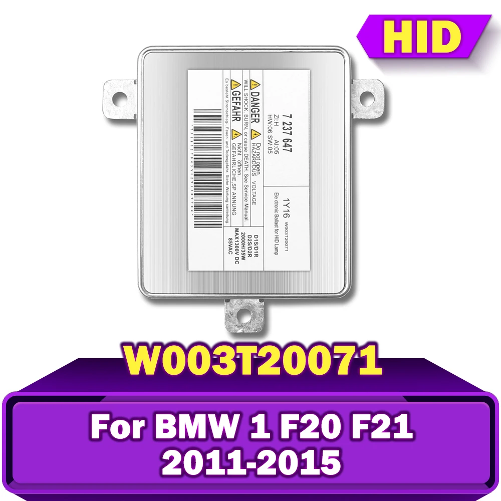 W003T20071 7237647 7 237 647 Xenon HID Control Zavorra 35W Accenditore ...