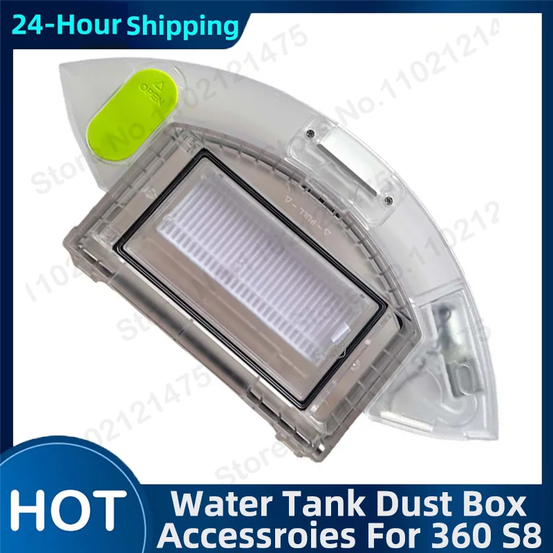 Water-Tank-Dust-Box-Parts-For-360-S8-Sweeping-Robot-Vacuum-Cleaner ...