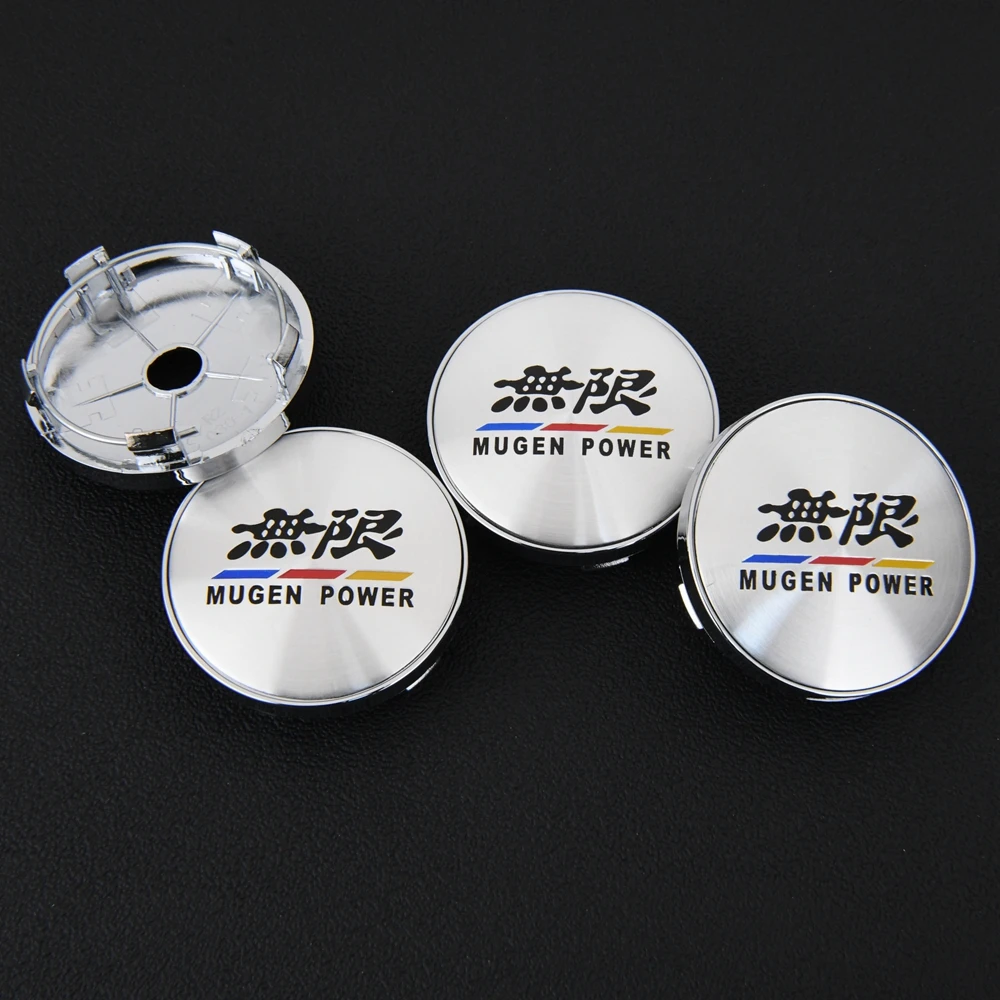 4PCS-OD-60MM-ID-55MM-Wheel-Center-Cap-MUGEN-VTEC-SPOON-SPORTS-Logo ...