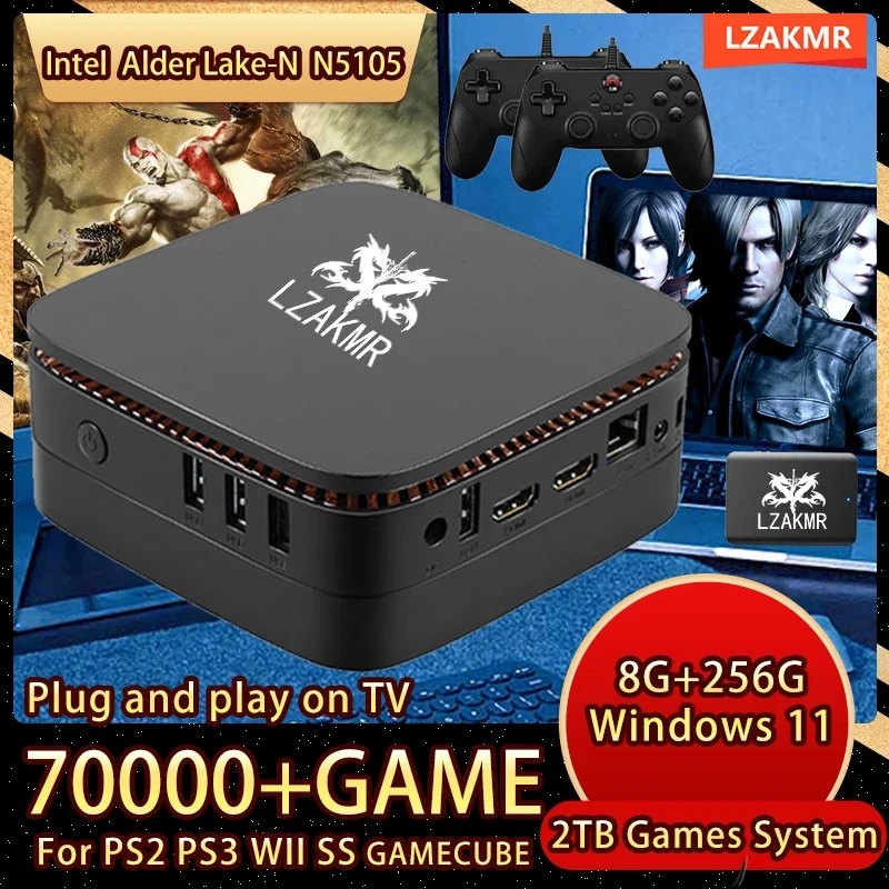 Ultimate-Gaming-Experience-AK2-N5105-Game-Box-128G-Windows11-2TB-Games ...