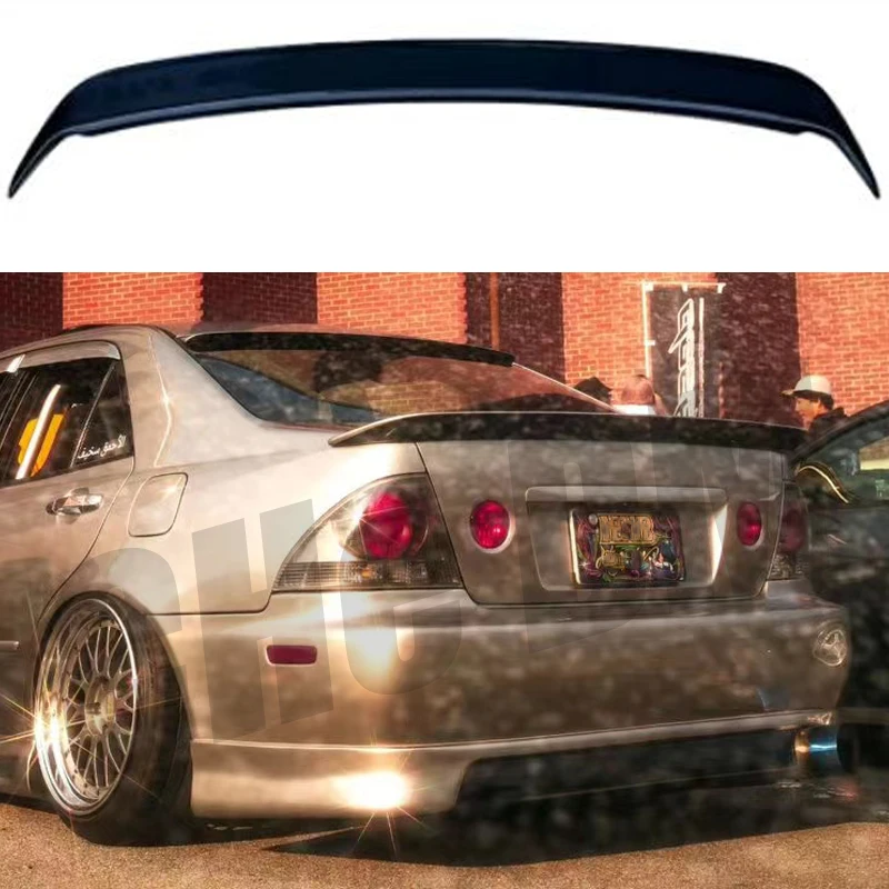 IS200-Modified-TRD-Style-Black-Real-Carbon-Fiber-Rear-Trunk-Luggage ...