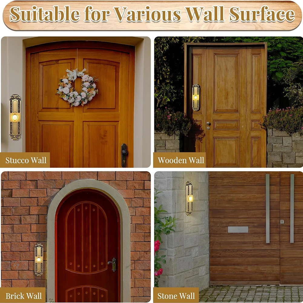 Door Bell Push Buttons SING F LTD Waterproof Door Bell Lighting ...