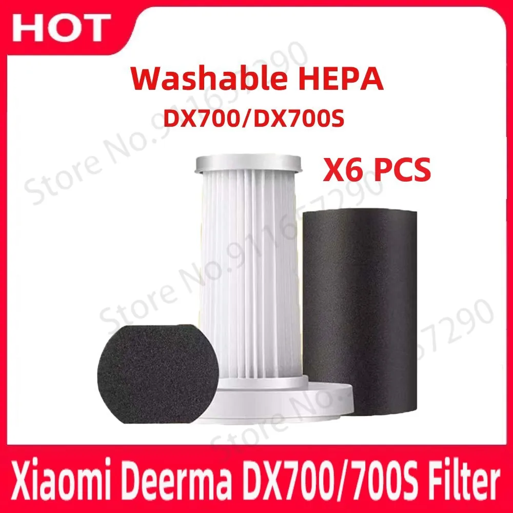 For-Deerma-DX700-700S-Filter-Hand-Held-Parts-Vacuum-Cleaner-Filter ...