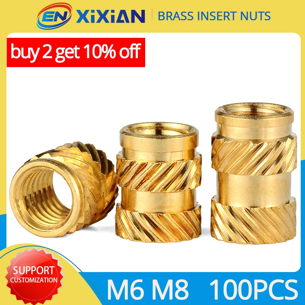 Copper Heat Inserts | Brass Heat Inserts | Copper Insert Nut | Brass ...