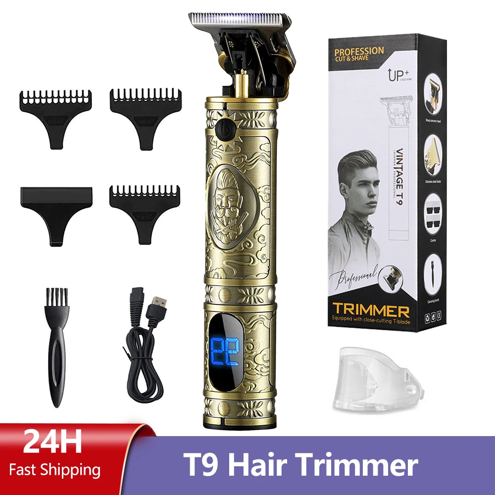 2022-Men-s-Trimmer-Barber-T9-Hair-Clipper-Hair-Cutting-Machine-Beard ...