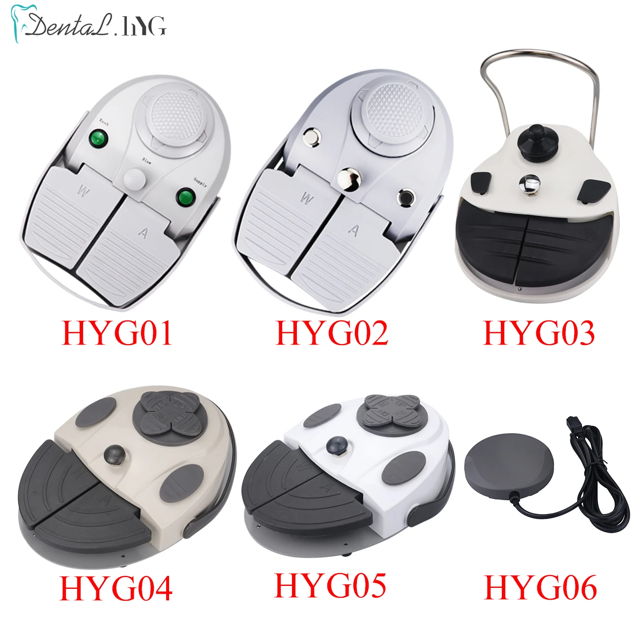 Multi Functional Pedal Dental Foot Pedal Switch For Dental Chair Unit Accessories Dentist Basic ...