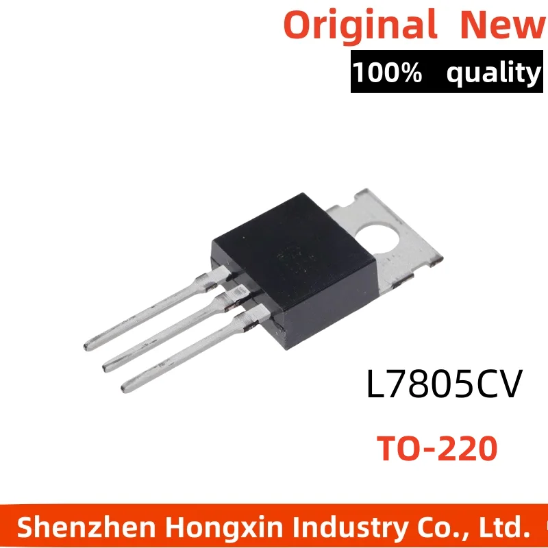 5/10/20pcs LM7805 L7805CV 7805 Voltage Regulator IC ICs 5V 1.5A LDO REG ...