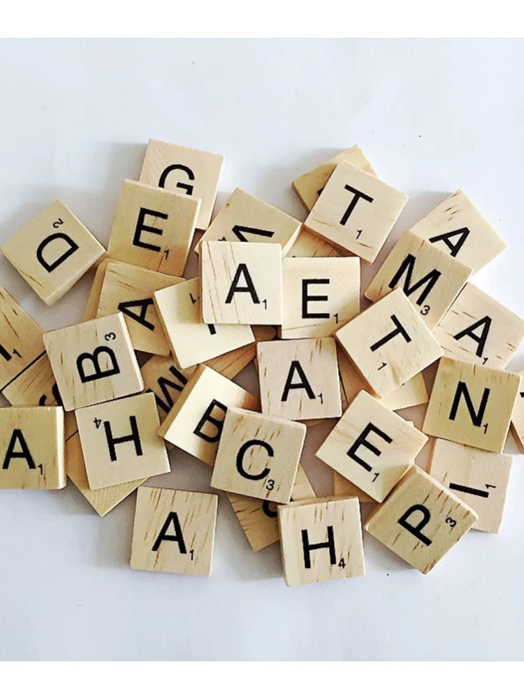 100pcs-Diy-Wooden-Block-Letters-Wood-Letter-Alphabet-For-Home-Wedding ...