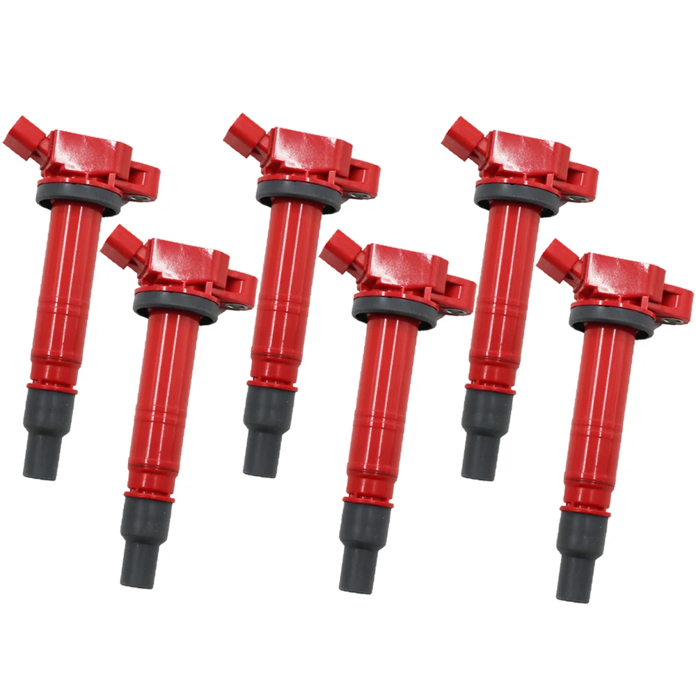 6PCS ARKAUTO HIGH ENERGY IGNITION COIL 9091902260 UF495 FOR SCION XB ...