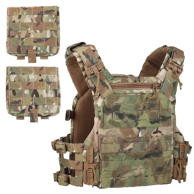 Tactical-Hunting-Vest-K19-Plate-Carrier-MOLLE-Quick-Release-System-Fast ...