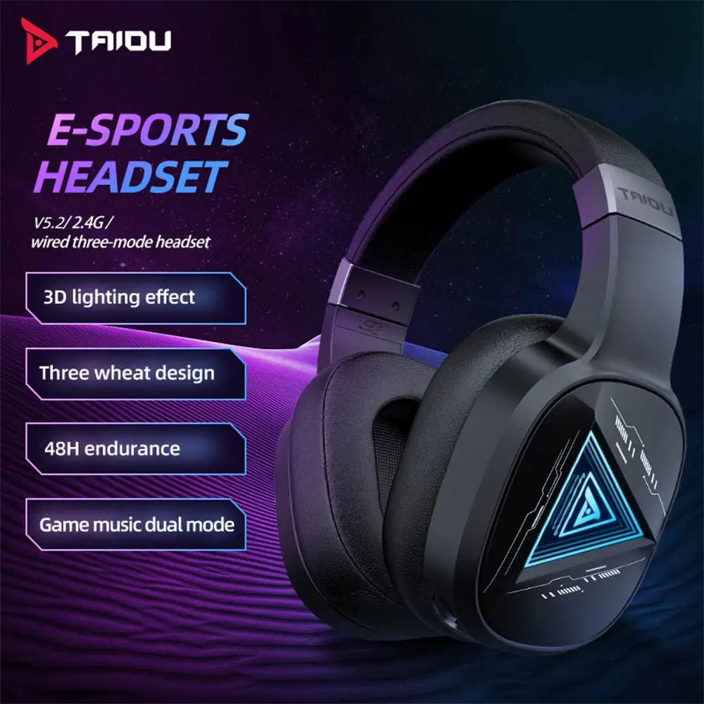 TAIDU-THS320-PRO-High-Quality-Wireless-Bluetooth-Headphones-Surround ...