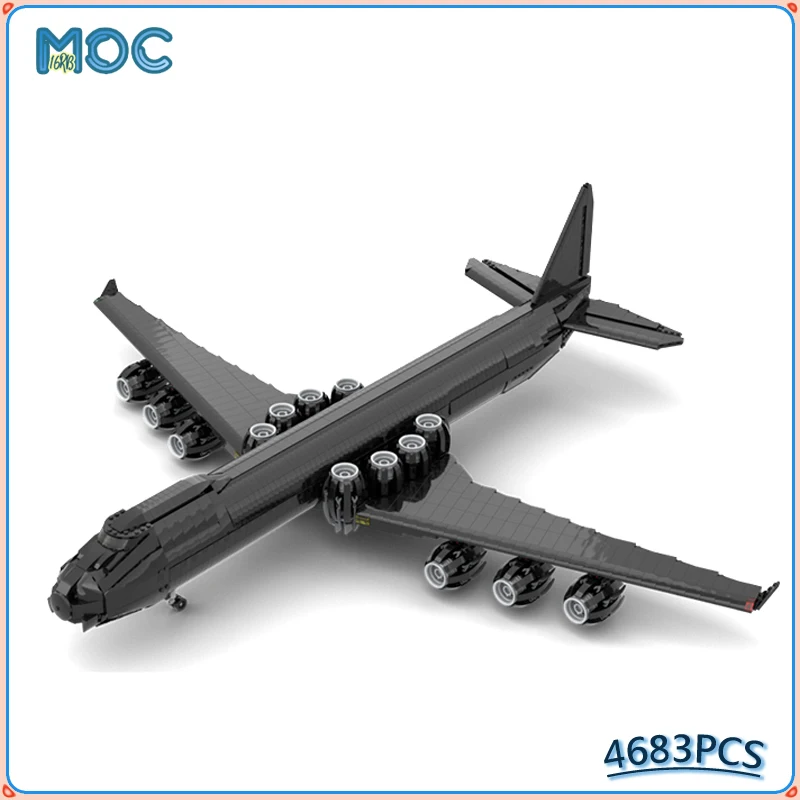 NEW-Plan-MOC-Spaceship-Model-Resqusto-Building-Block-Plane-Fighter-DIY ...