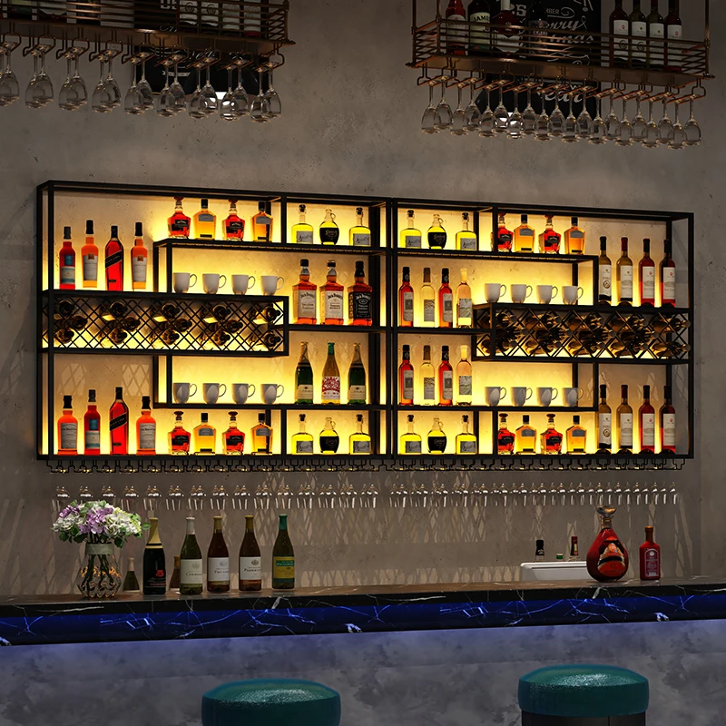 Alcohol-Home-Bar-Liquor-Display-Cabinet-Full-Kitchen-Tassel-Bottle ...