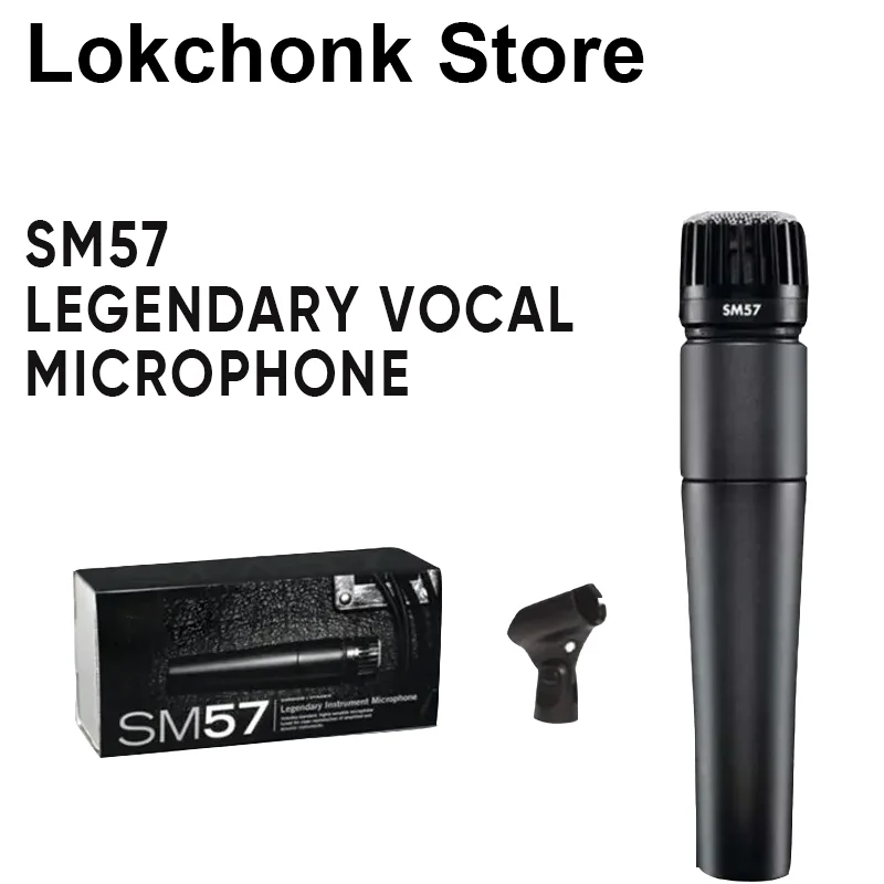 Metal-SM57-Cardioid-Dynamic-Microphone-For-Stage-Singing-Professional ...