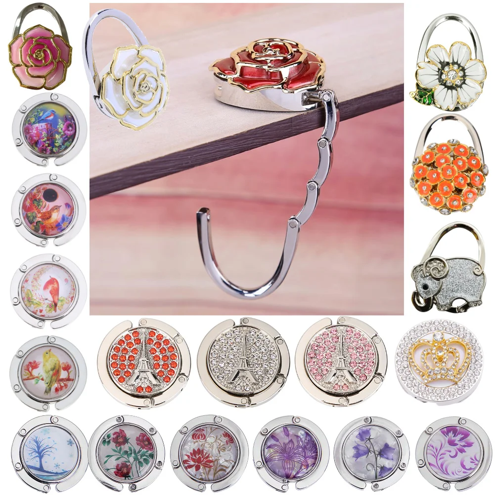 Exquisite Bag Holder for Table Portable Handbag Hooks Table Hook Holder ...