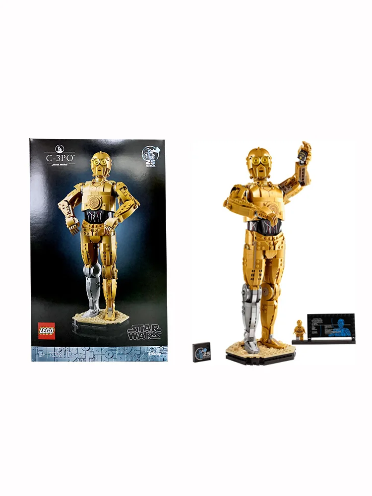LEGO-75398-Star-Wars-C-3PO-Buildable-Droid-Figure-Collectible-Set-Build ...