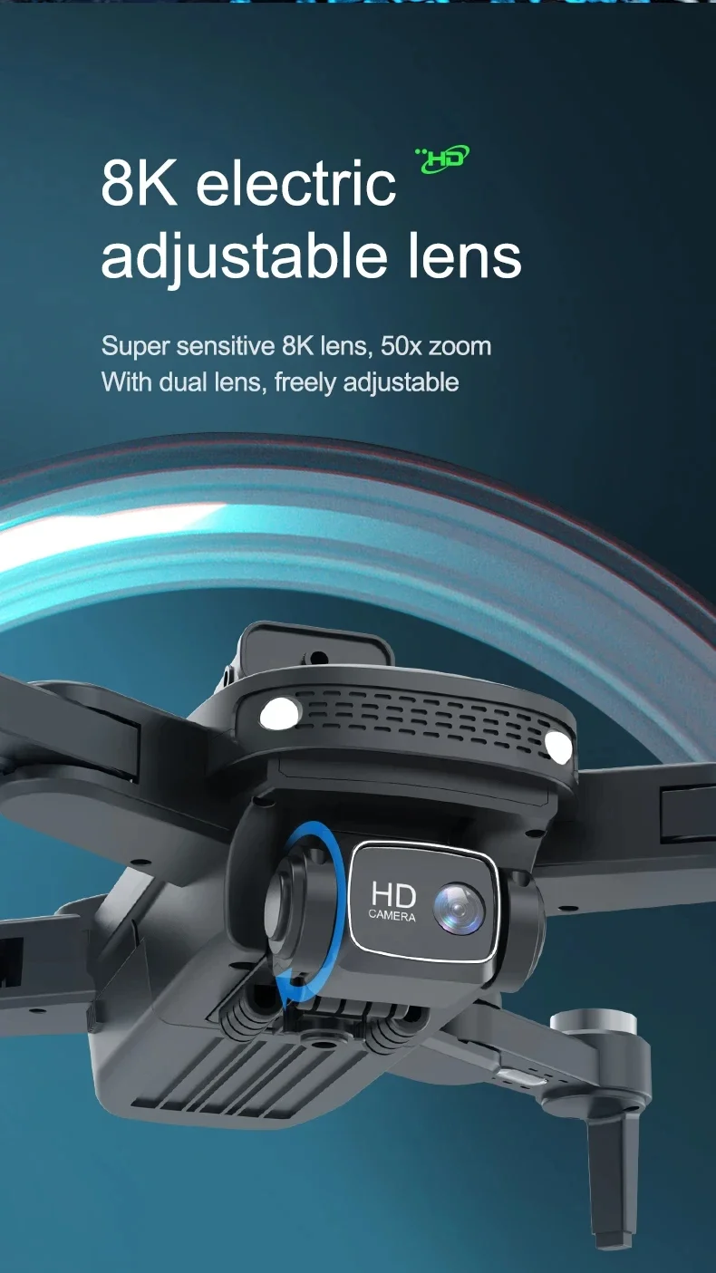 GX Max GPS Drone 4K cámara aérea evitación de obstáculos presión de ...
