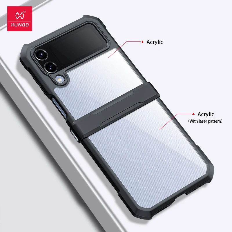 Xundd-For-Samsung-Galaxy-Z-Flip-4-Flip-3-5-Case-Airbags-Shockproof ...