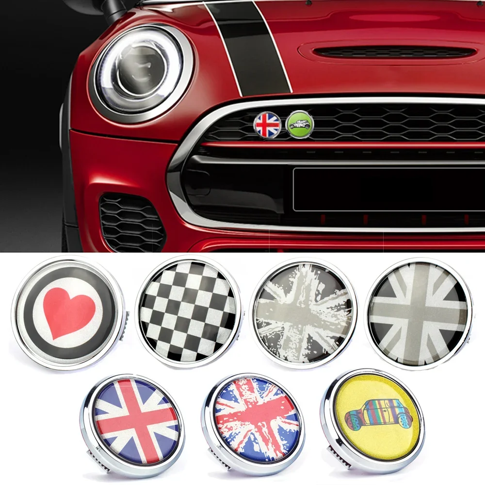 Insignia-de-emblema-de-parrilla-delantera-de-Metal-3D-logotipo-de-coche ...