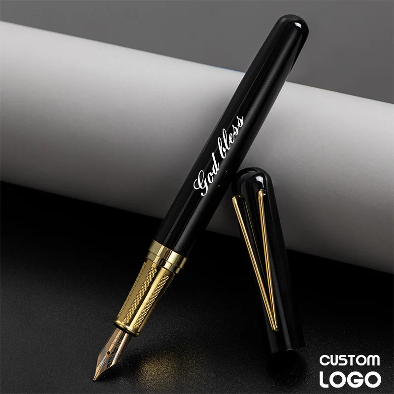 New-Fashion-Metal-Business-Fountain-Pens-Personalized-Custom-Logo ...