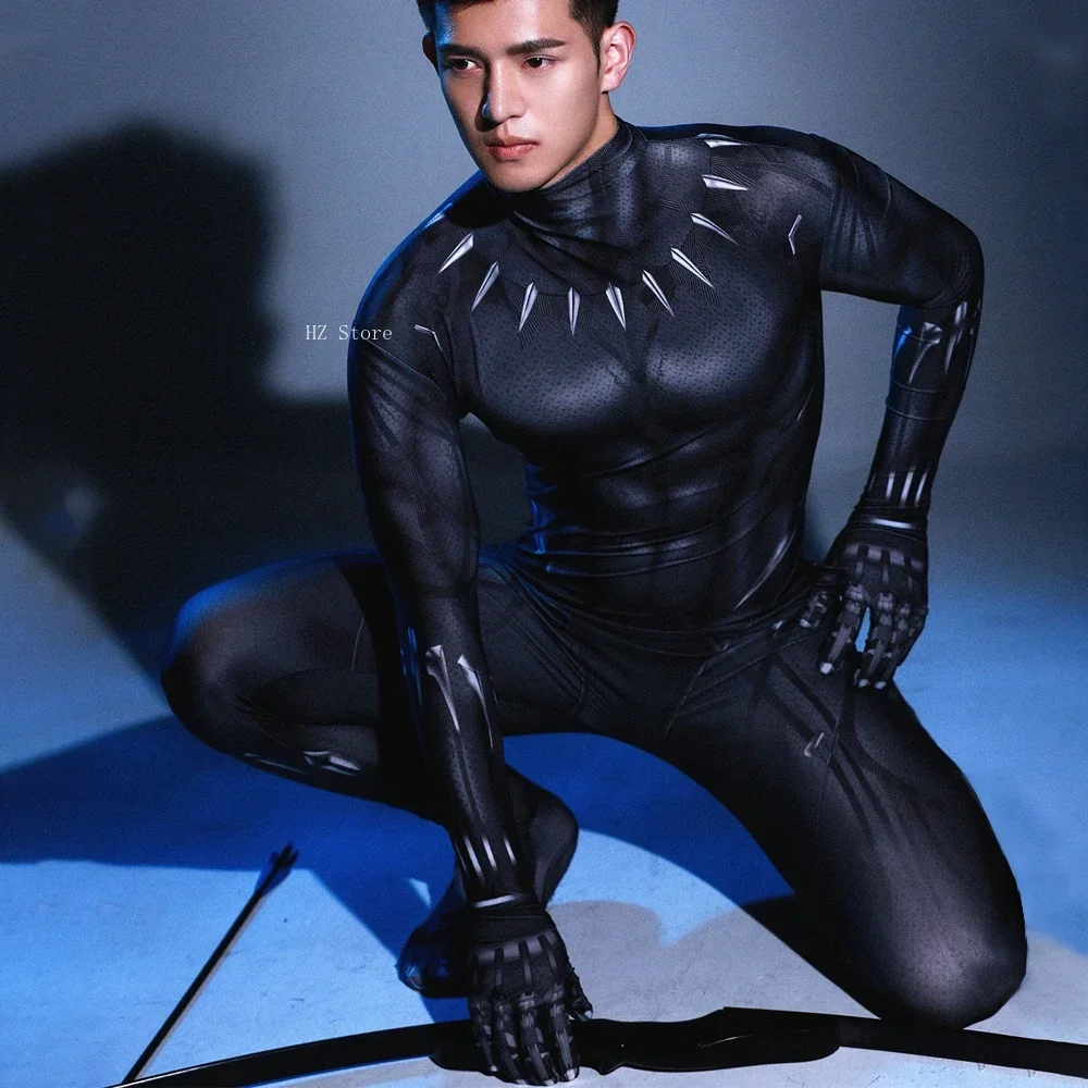Marvel-Avengers-Endgame-Black-Panter-Kostuum-Jumpsuit-Superheld-Kostuum ...
