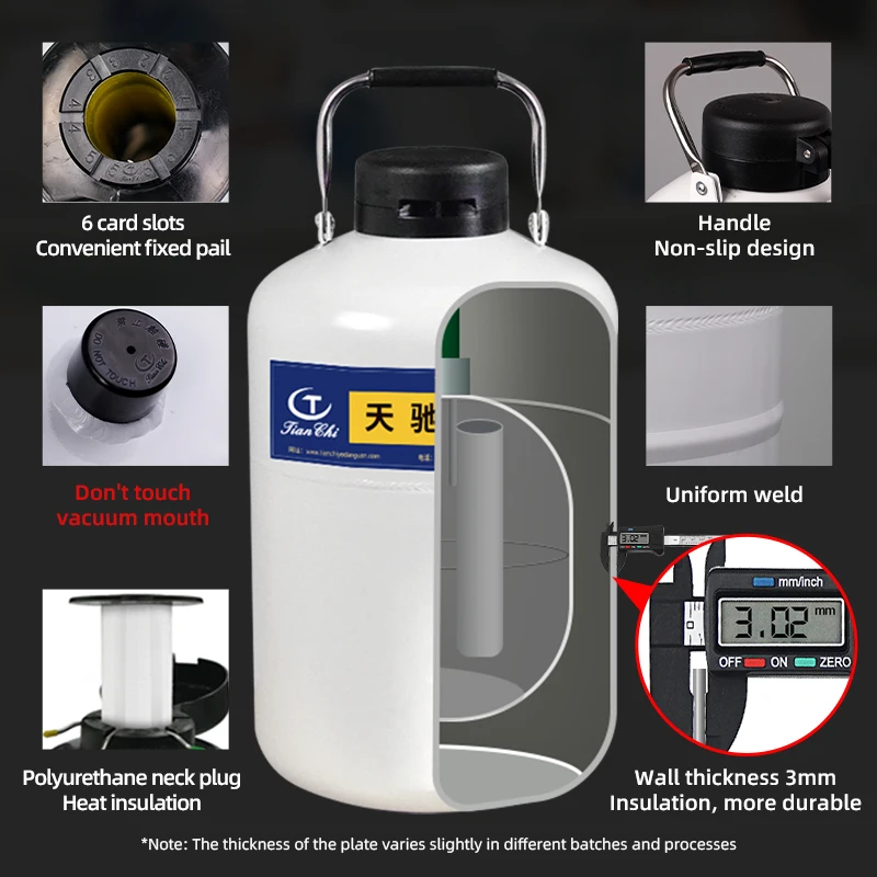 Dewar Liquid Nitrogen Container