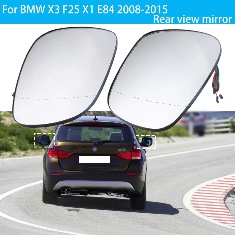 Auto-car-Left-and-Right-Side-Rearview-Wing-Side-Mirror-Glass-For-BMW-X3 ...