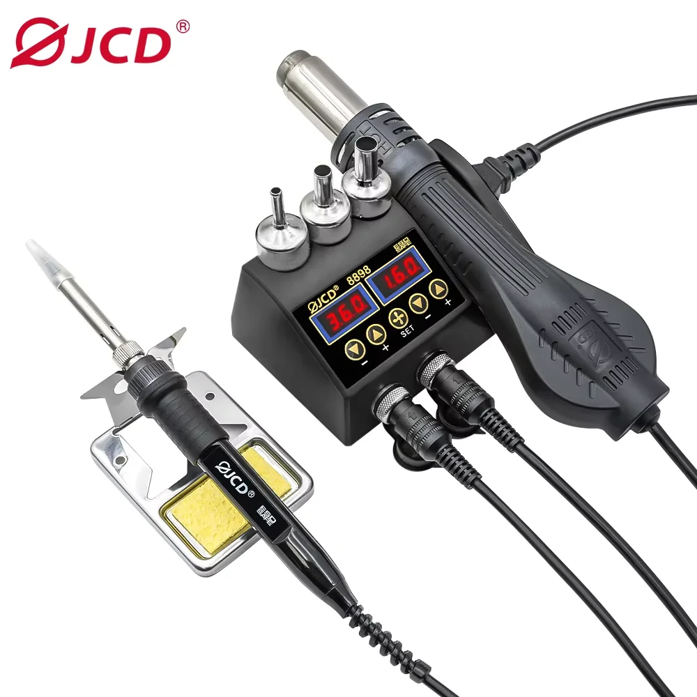8898-SMD-Rework-Soldering-Station-2-In-1-Hot-Air-Soldering-Iron-LCD ...