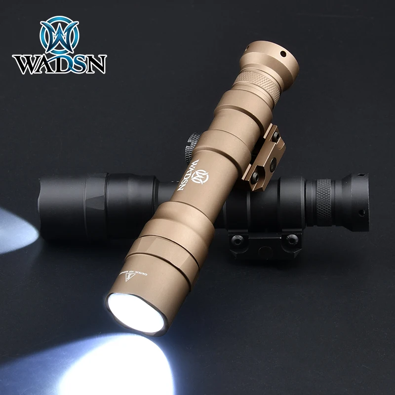 WADSN M600 DF Flashlight Surefir Scout Light High Power Weapon Light ...