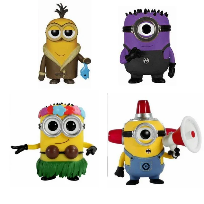FUNKO POP Despicable Me #35 #166 HULA MINION #125 FIRE ALARMMINION #126 ...