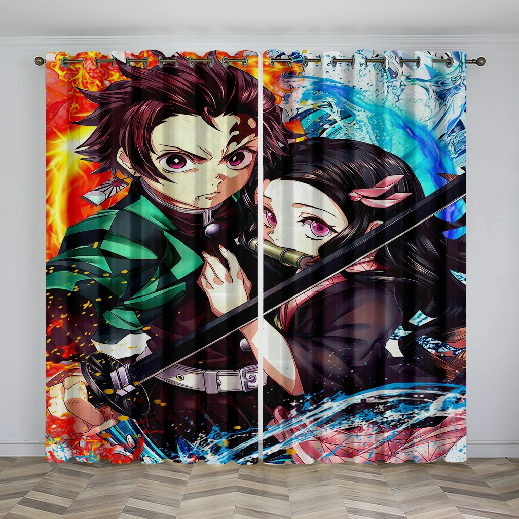 Cartoon-Anime-Series-Curtains-Children-s-Favorite-Characters-Curtains-2 ...