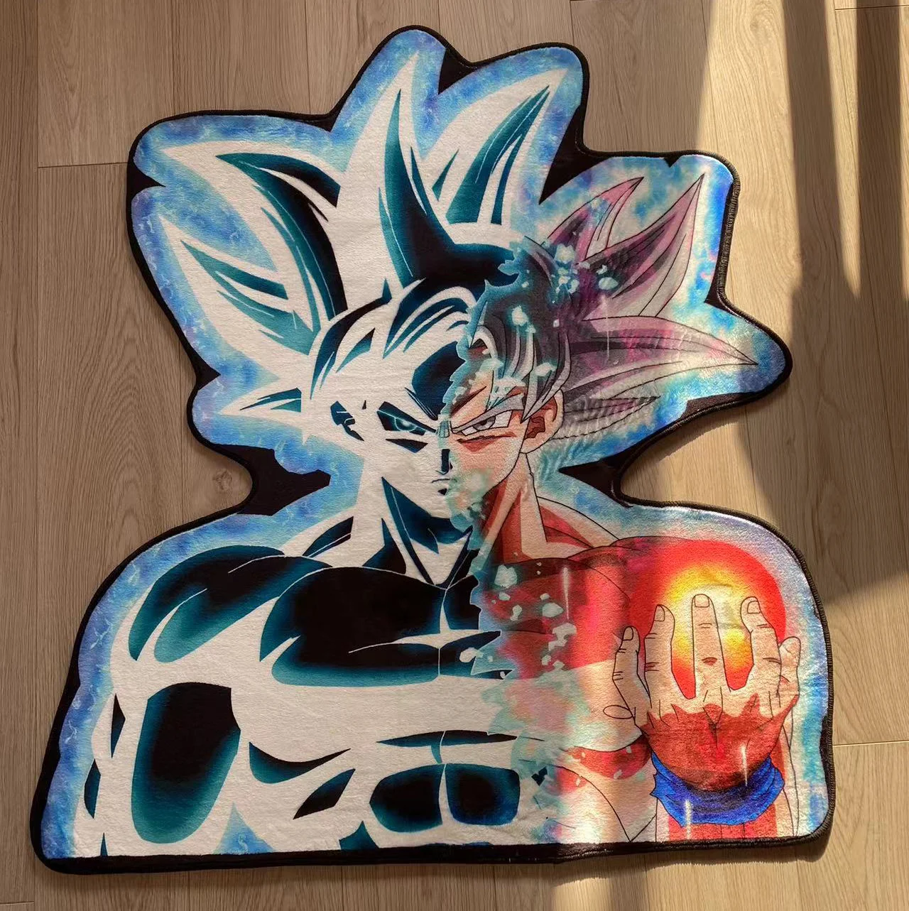 Dragon-Ball-Goku-Guko-holding-ball-in-hand-Irregular-Area-Manga-Anime ...