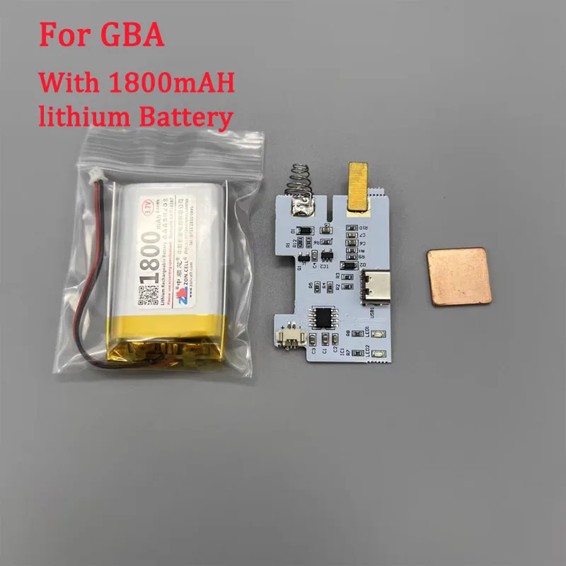 Charging-Module-1800mAh-Rechargeable-Lithium-Battery-For-GAMEBOY ...