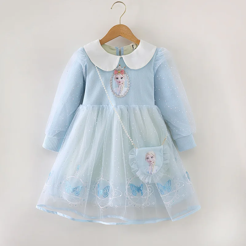 Disney-Princess-Dress-for-Girl-Dress-Winter-Clothes-for-Girls-Frozen ...