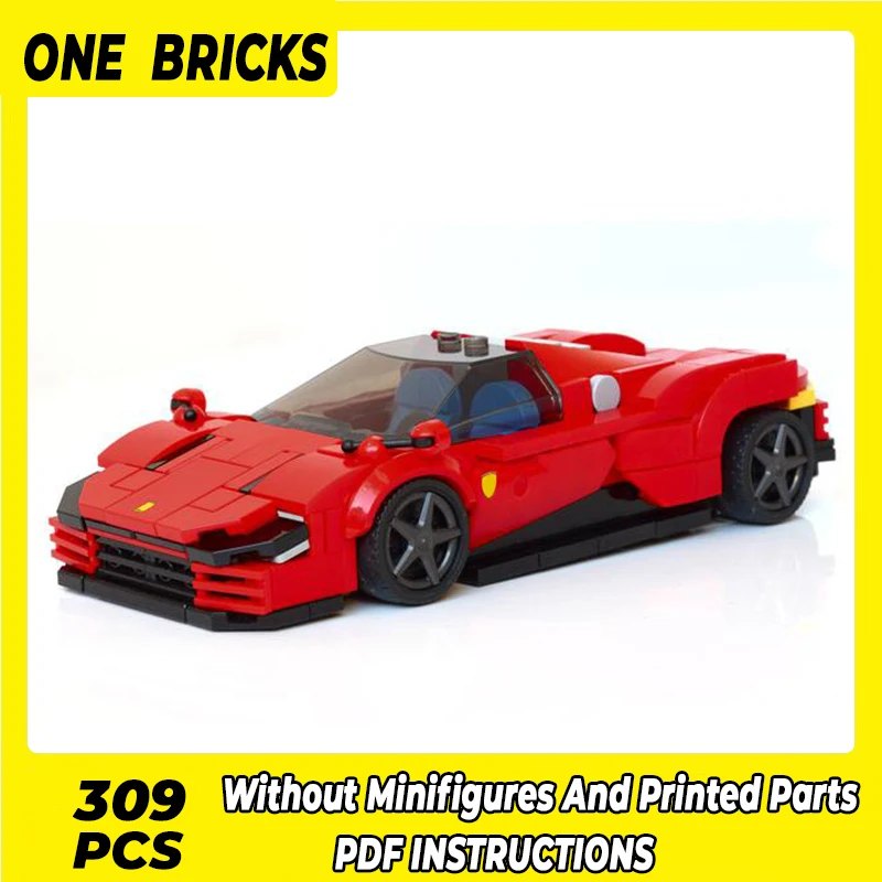 OneBricks-Moc-Building-Blocks-Supercar-Series-Model-Speed-Champion-SP3 ...