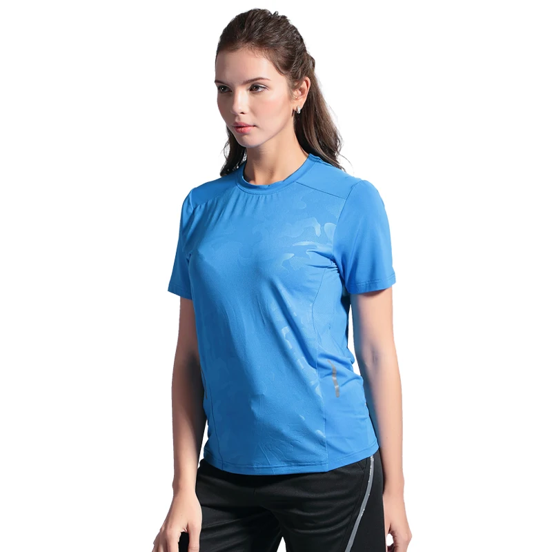 Womens Sports Shirt Training Women | Ladies Running Breathable Top ...