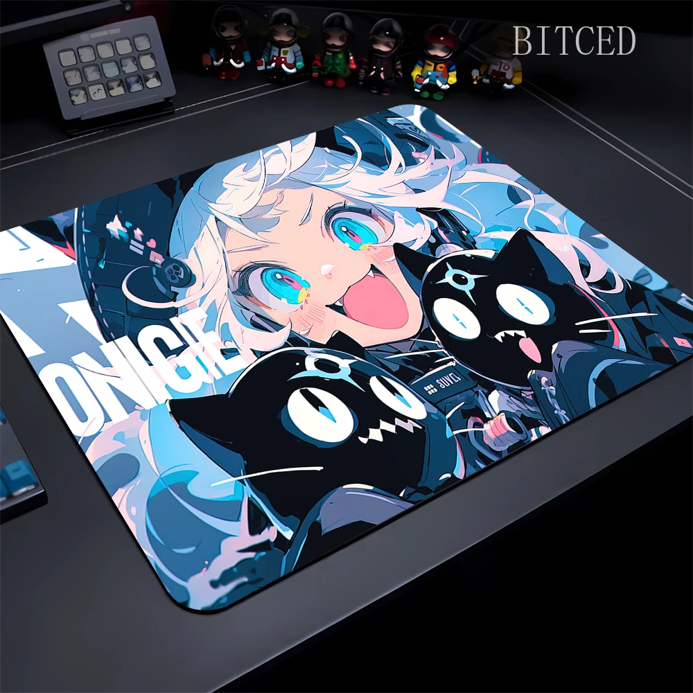 Mouse-Pad-Anime-Blue-Girls-Kawaii-Desk-Mat-Pc-Accessories-Gaming ...