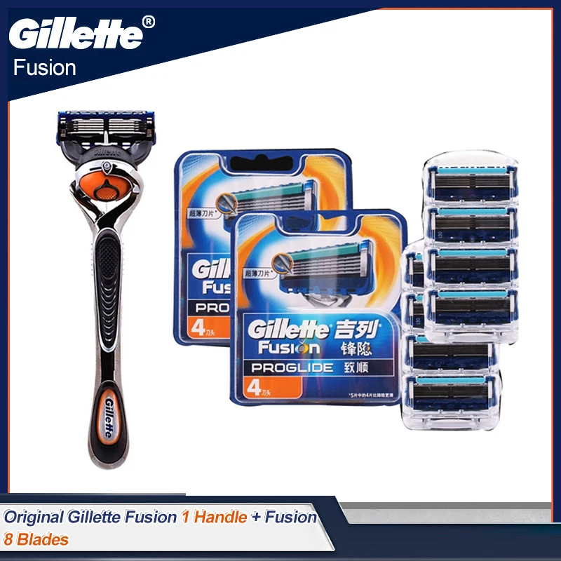 Gillette-Fusion 5 Proglide com tecnologia de punho bola flexível ...