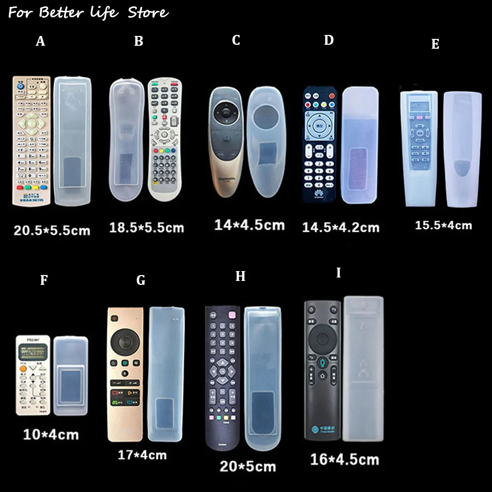 1-piece-Soft-Silicone-TV-Remote-Control-Protective-Sleeve-Dust ...