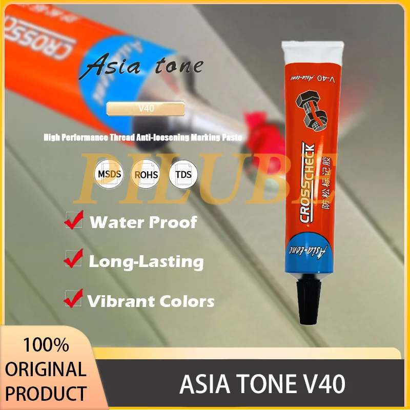ASIA TONE V40 Loosening Prevention Marker Paste for Screws Bolts ...