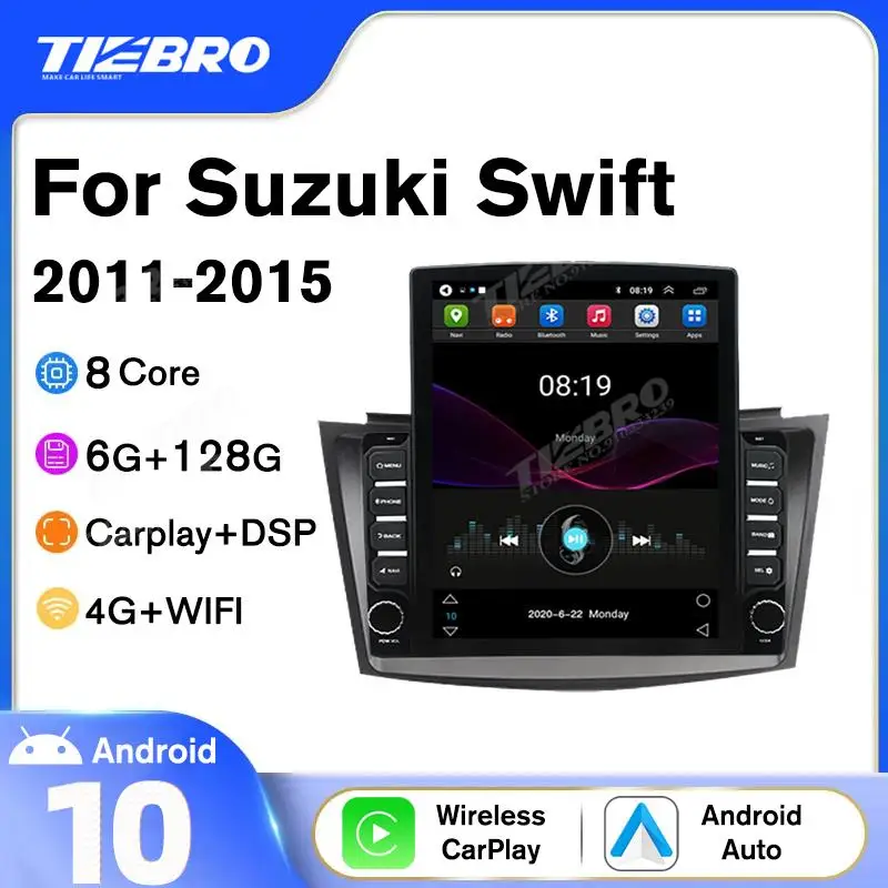 Android-10-Car-Radio-For-Suzuki-Swift-2011-2015-GPS-Navigation ...